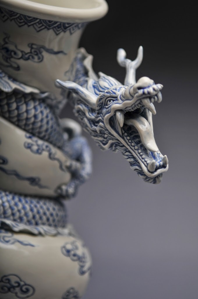 The 39 Steeps: "A Painful Pot," creepy dragon teapot sculpture by ...