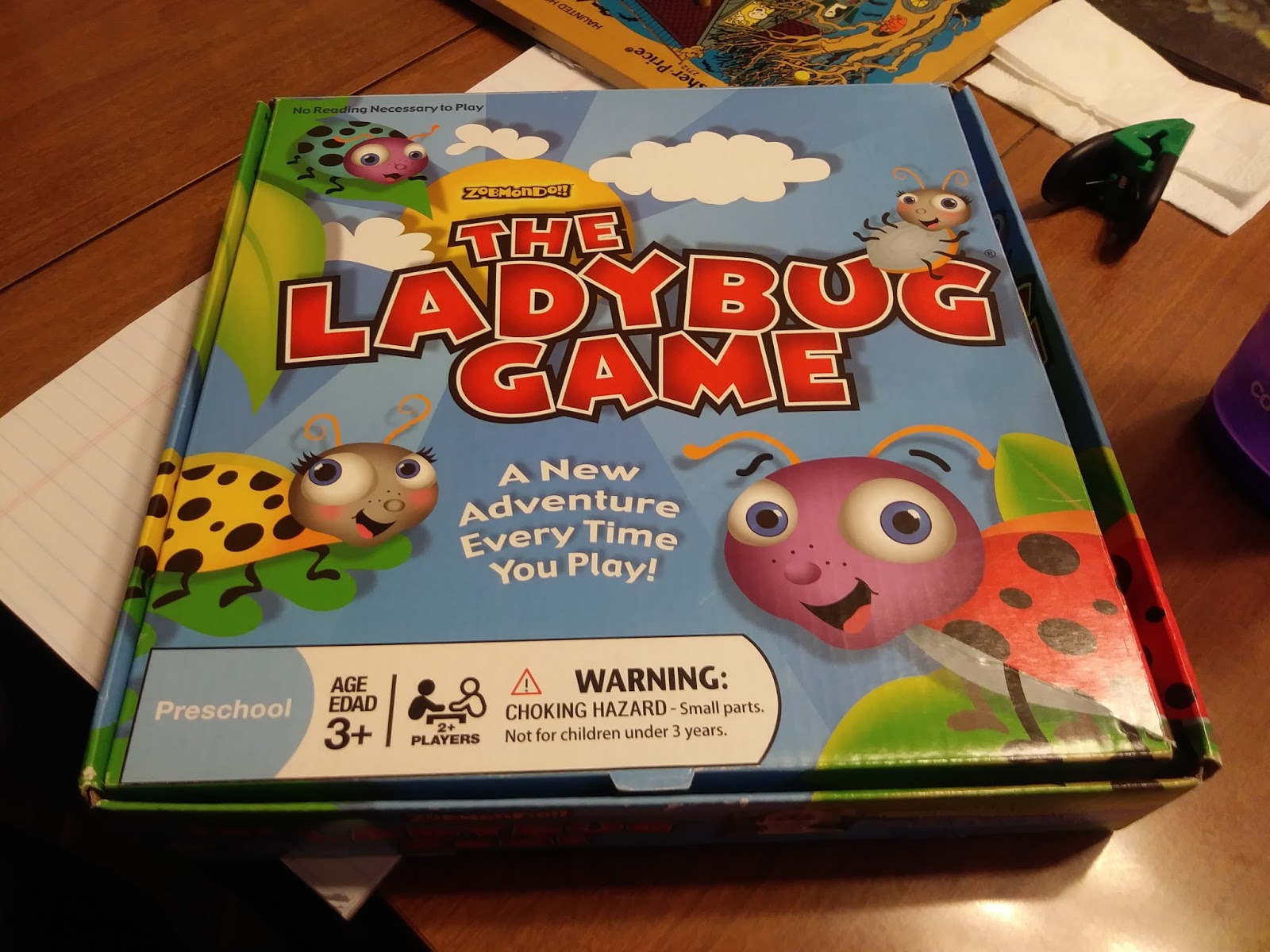 Homeschool and Country Mom: The Ladybug Game Review