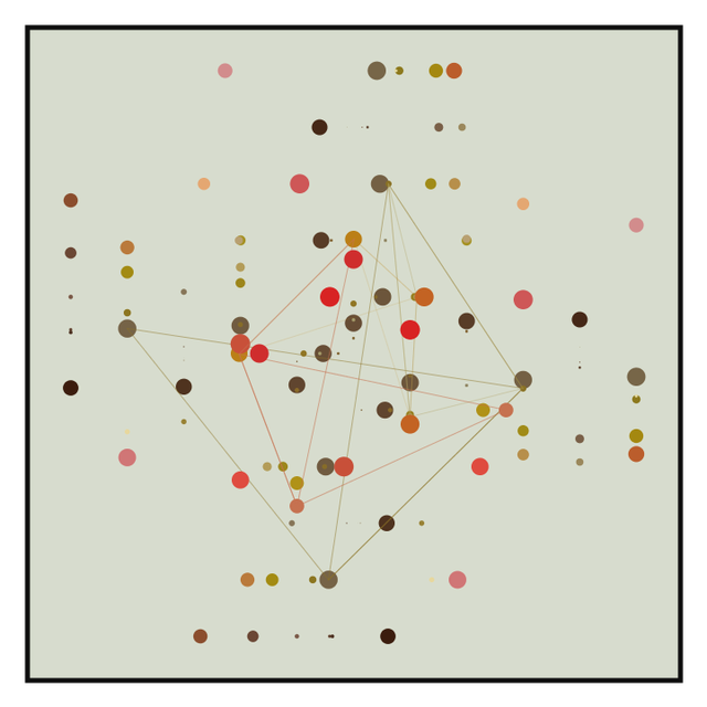 A creative coding animation example making something with sine ...