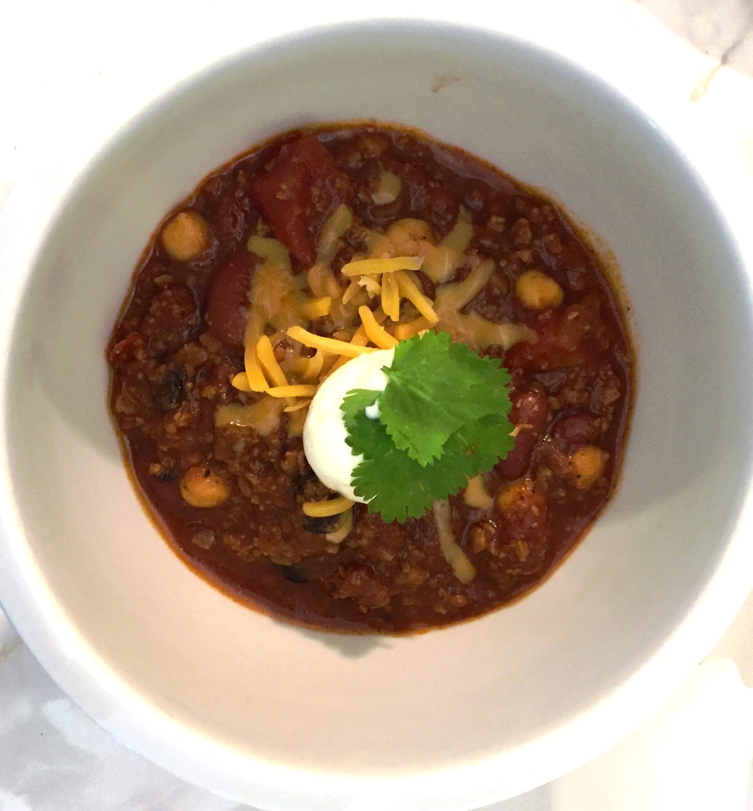 Vegetarian Three Bean Chili