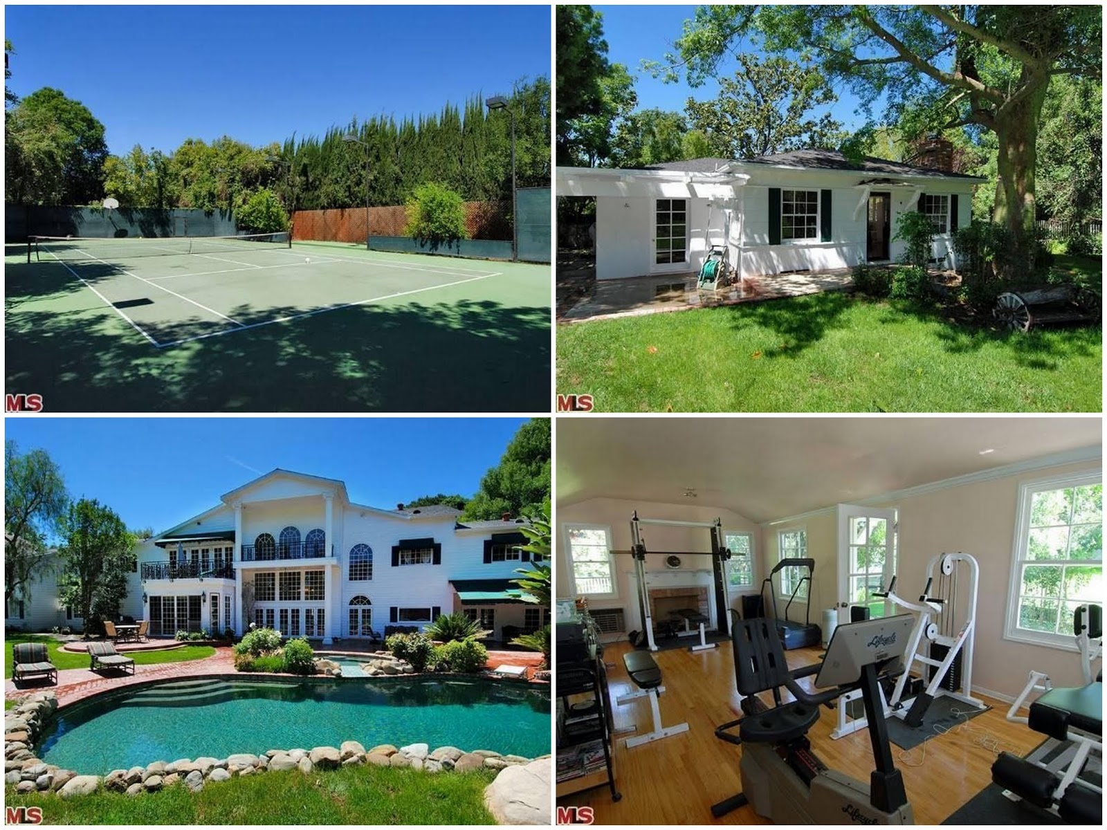 Celebrity Real Estate: David Hasselhoff Re-lists Encino Mansion | San ...