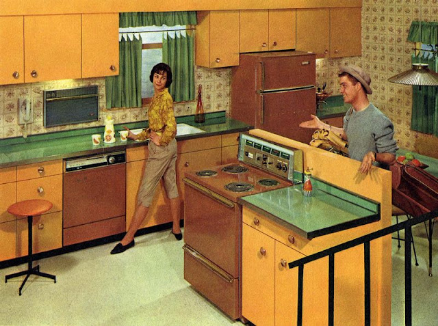 Cool Pics That Show Interior Styles of Kitchens For Each Month of 1960 ...