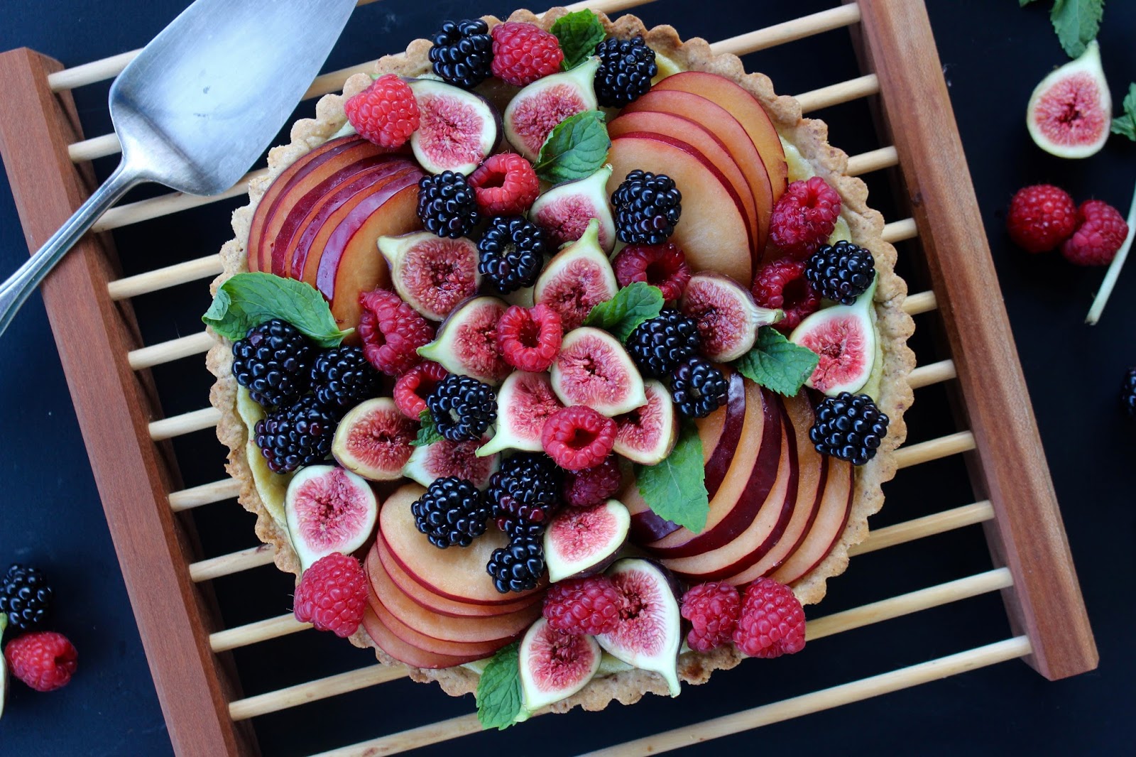 Nothing in the House: Nearly-Fall Fruit Tart with Goat Cheese and ...