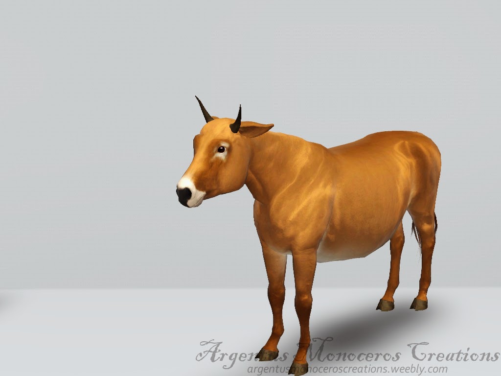My Sims 3 Blog: 4 cow breeds [UPDATE: fixed CC list for the Texas ...