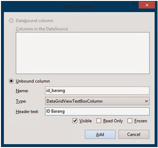 Umisa-MH: Menampilkan Database ke DataGridView VB.Net 2010