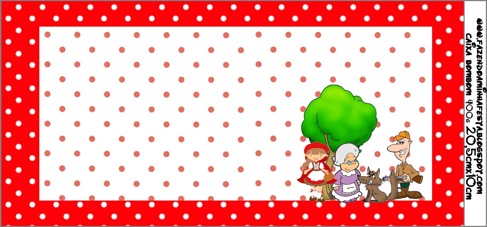 Little Red Riding Hood Party: Free Printable Candy Buffet Labels. - Oh ...