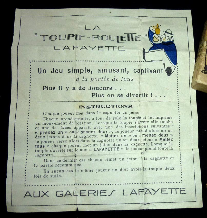 Le Grenier de Pascal: Totons / Toupies roulette