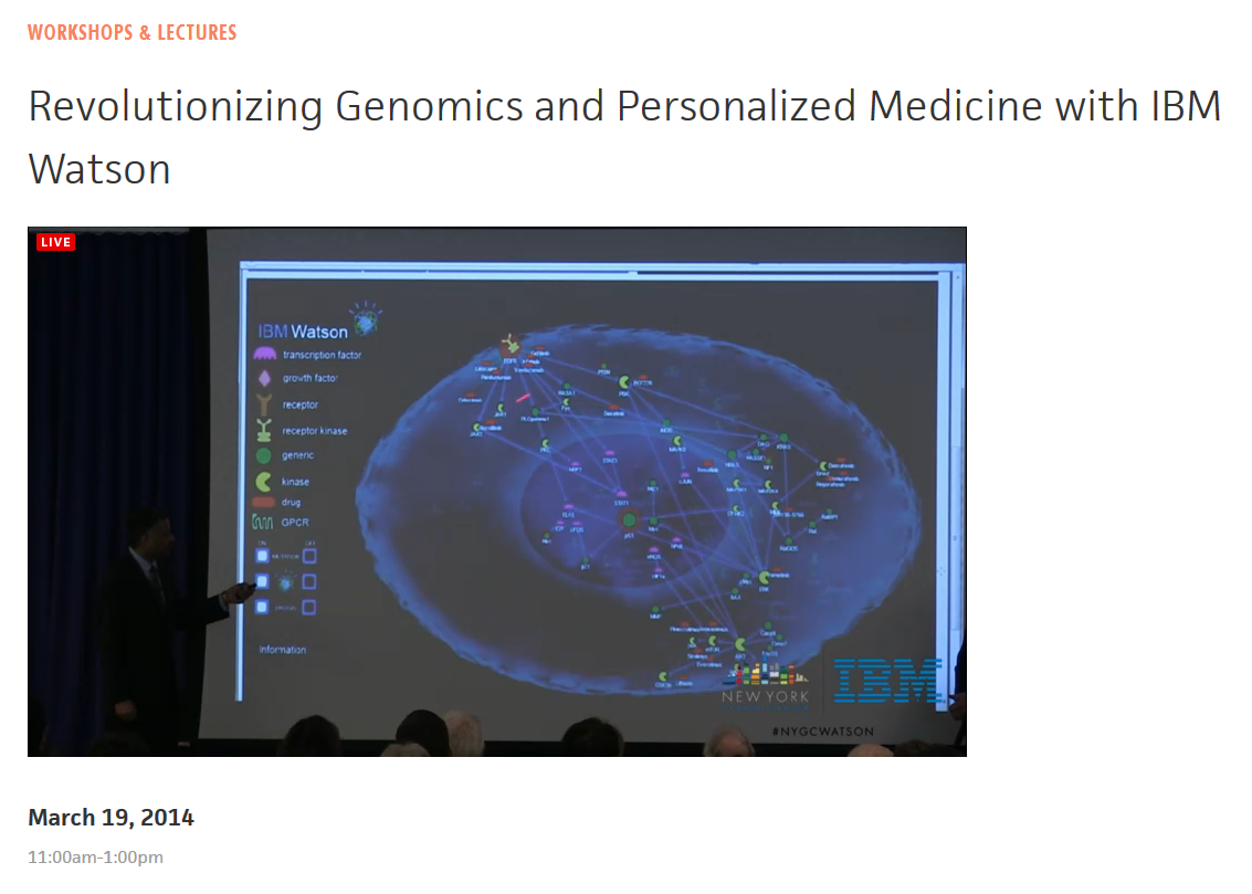 Genomic Entertainment: New York Genome Center Announcing A Partnership ...
