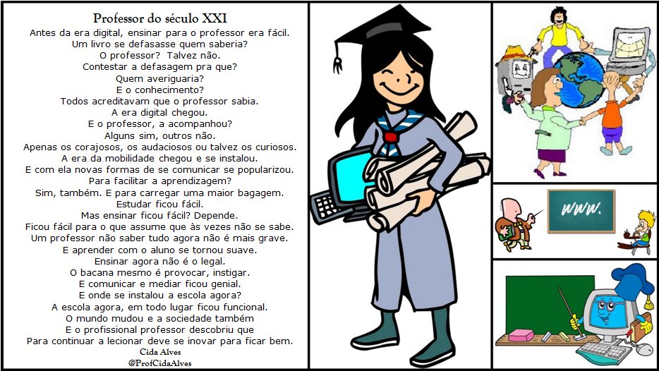 Compartilhando Ideias: Poesia - Professor do Século XXI