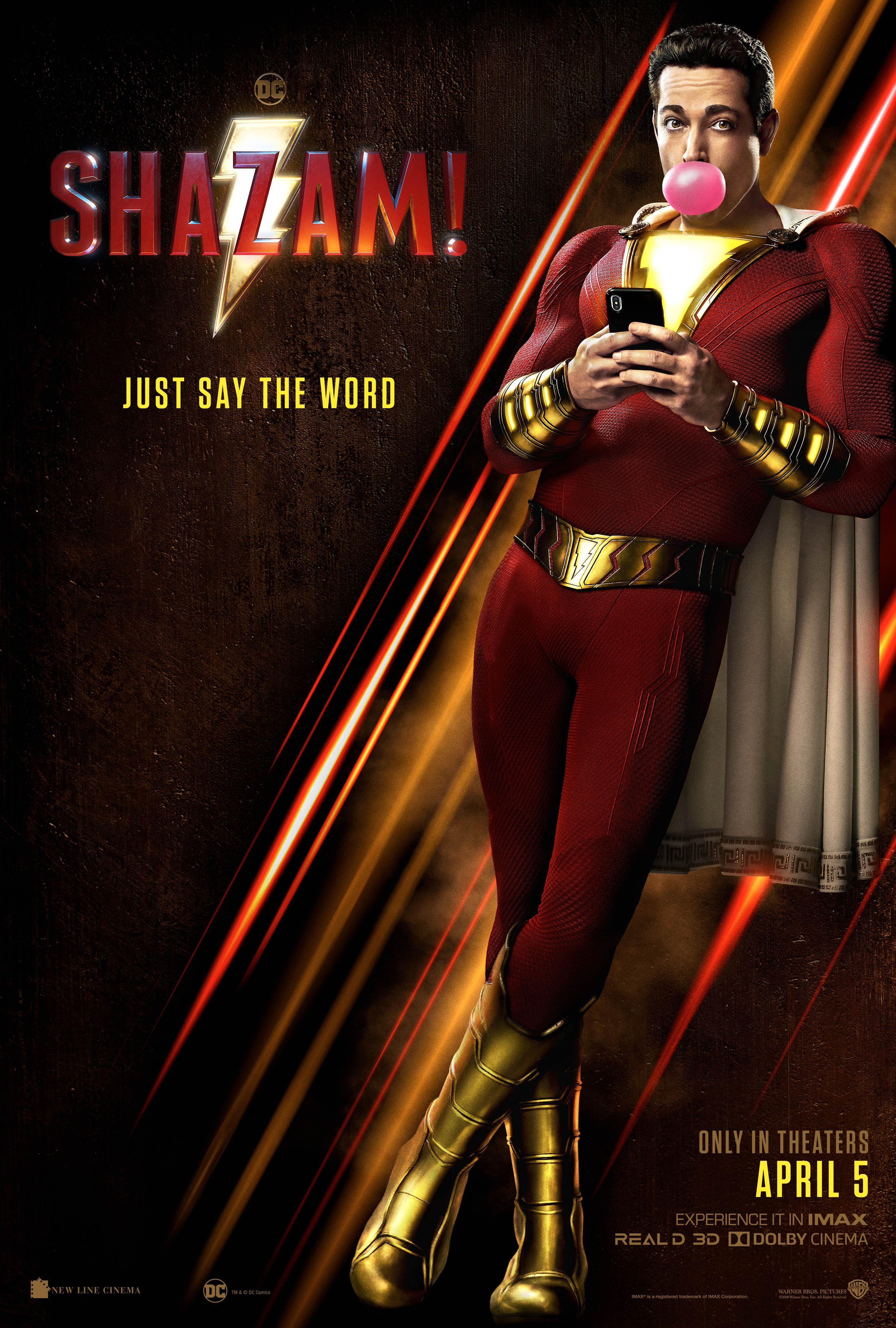 Why Run to the TARDIS: New Shazam! Poster