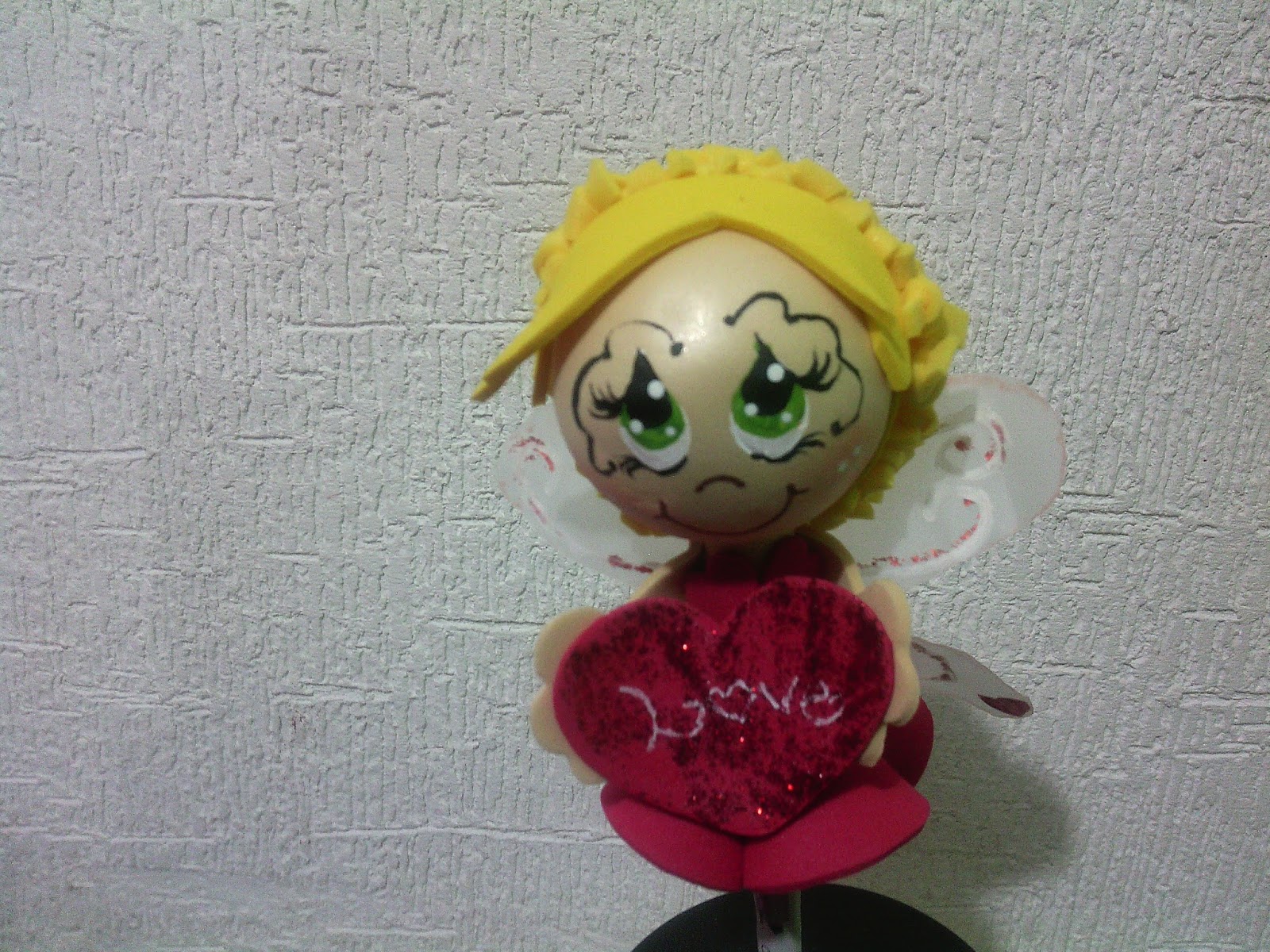 Cecmig fofuchomania creando con amor: Fofulapiz de San Valentin