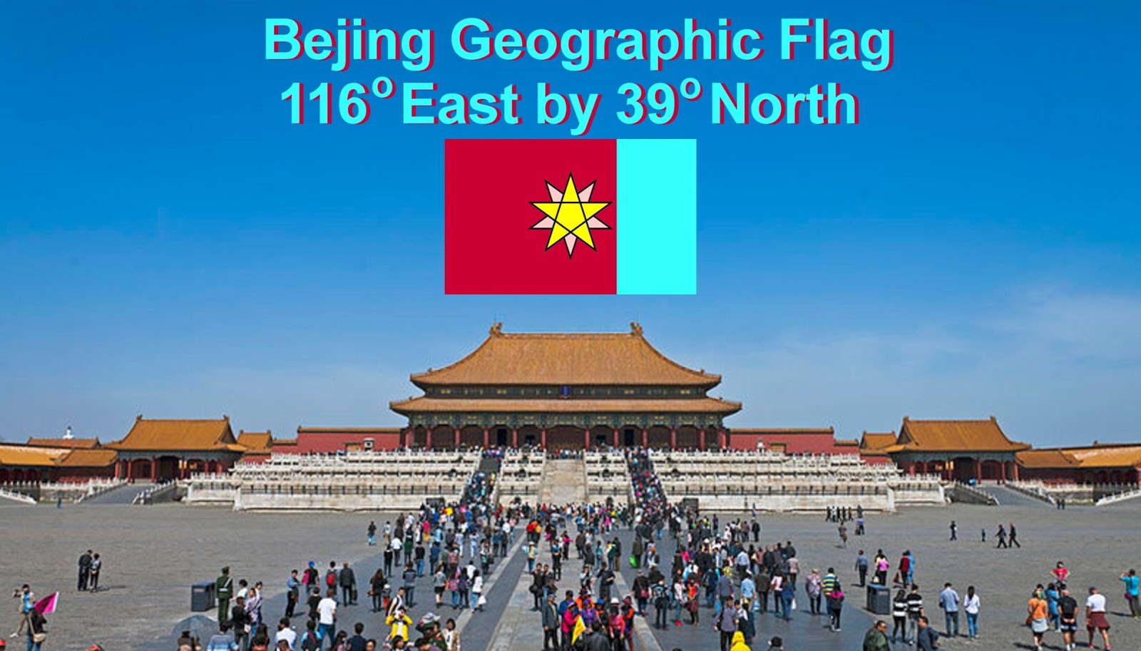 The Voice of Vexillology, Flags & Heraldry: Geographic Beijing Flag