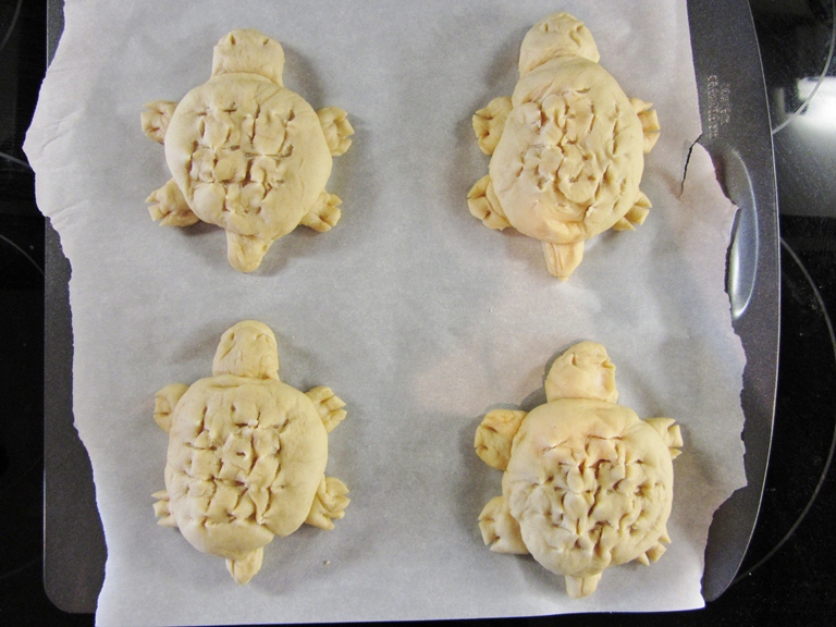 Peanut Butter Turtle Rolls | Once Upon a Cutting Board