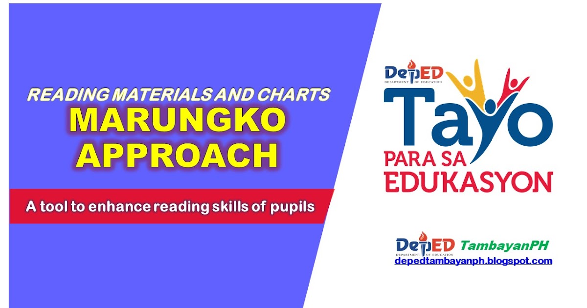 Charts for Marungko Approach: A Tool to Enhance The Reading Skills of ...