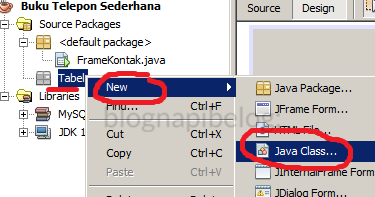aplikasi java dengan database mysql | belajar java dan tutorial netbean