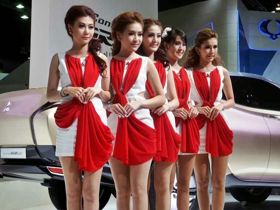 Cantiknya SPG Bangkok Motor Show 2014 ~ Informasi Dunia Otomotif