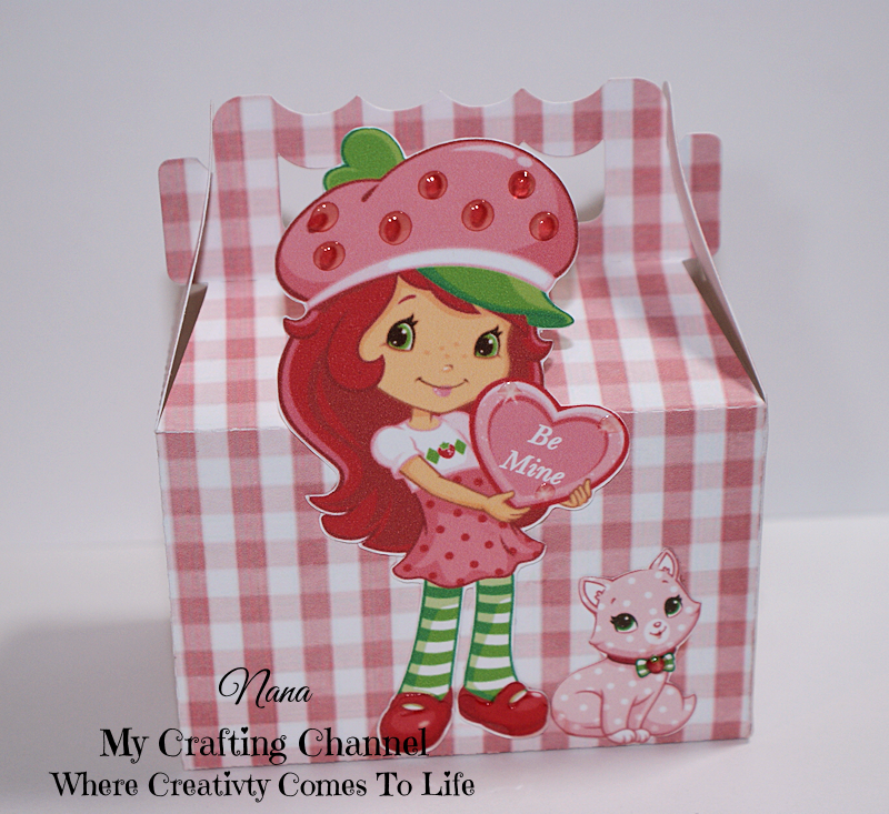 2 Strawberry Shortcake Treat Boxes