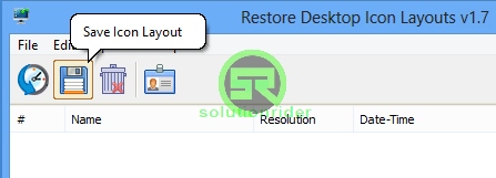 ReIcon - Restore Desktop Icon Layouts - SolutionRider- One Stop ...