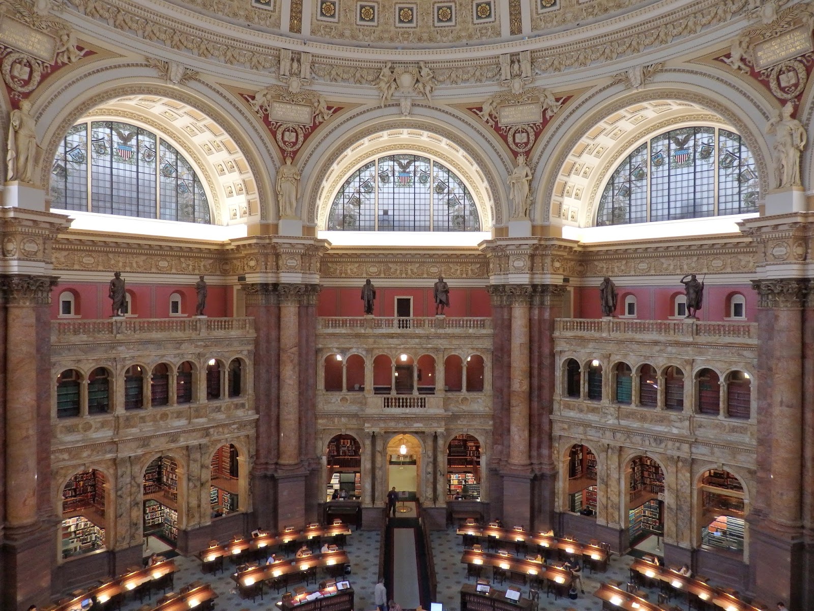 Washington D.C. : the Library of Congress - And so my dreams came true