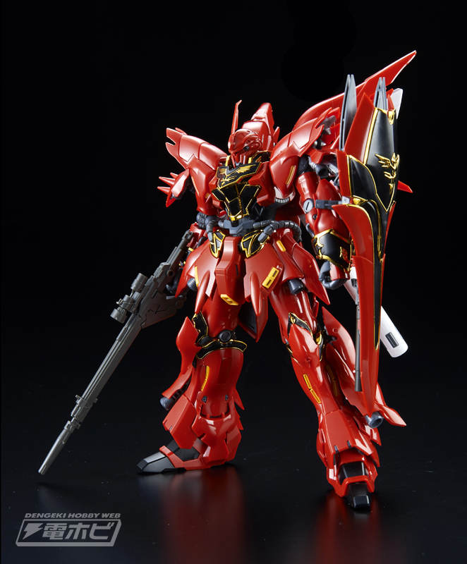 RG #22 1/144 MSN-06S Sinanju Sample Images by Dengeki Hobby