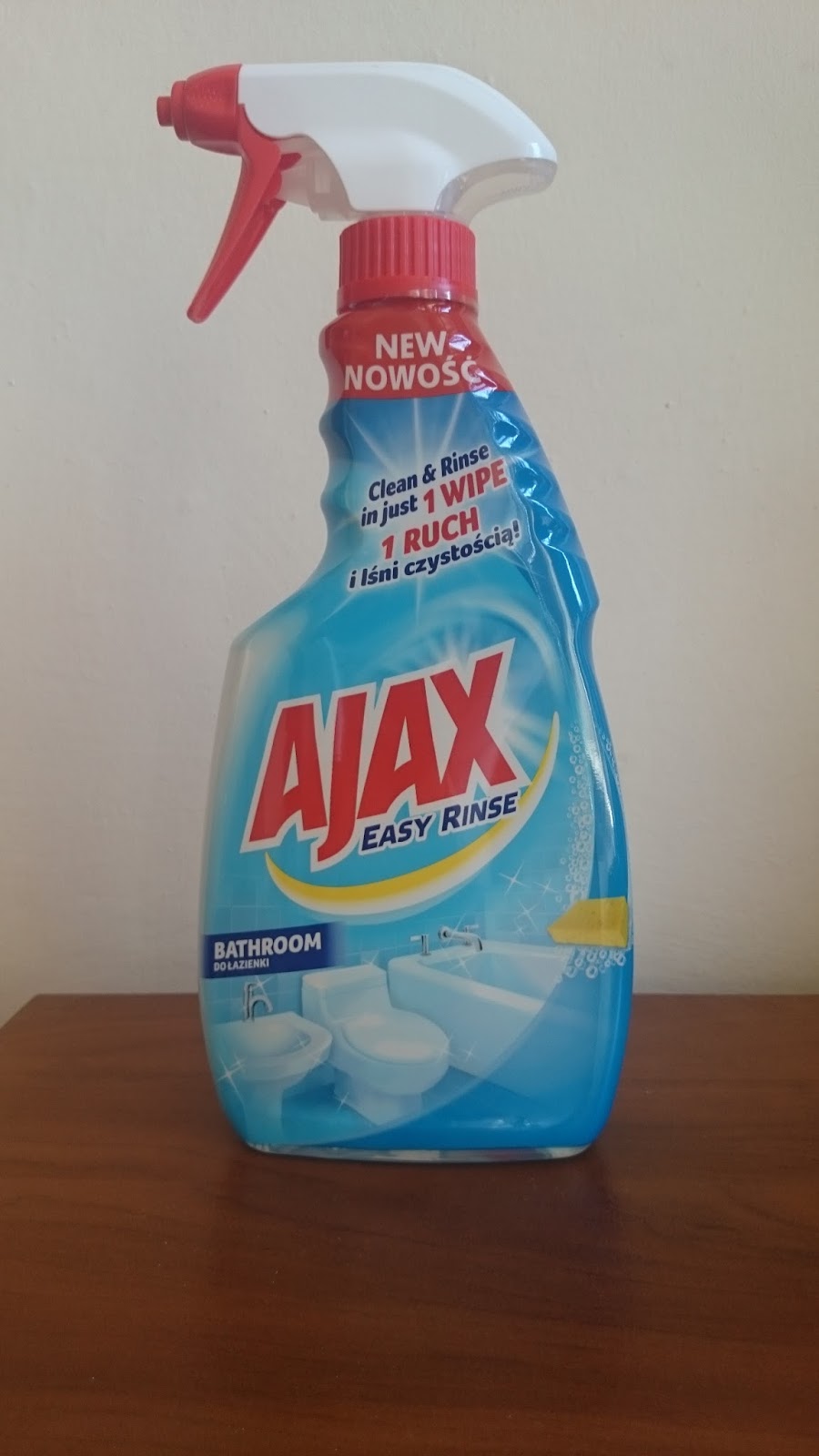 Płyn do czyszczenia Ajax Easy Rinse - Recenzja | Testowanie produktów