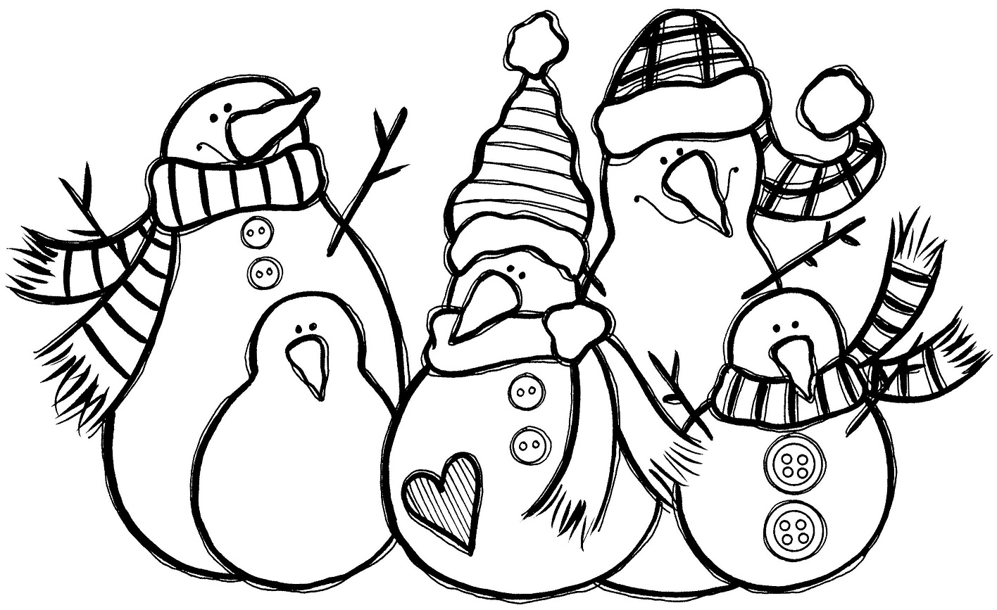 Dilly Beans Designers & Friday Challenges: Snow Family Challenge/giveaway