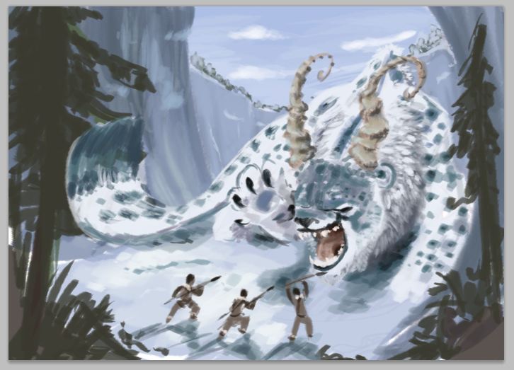 Tiny Happy Squids: Snow Beast