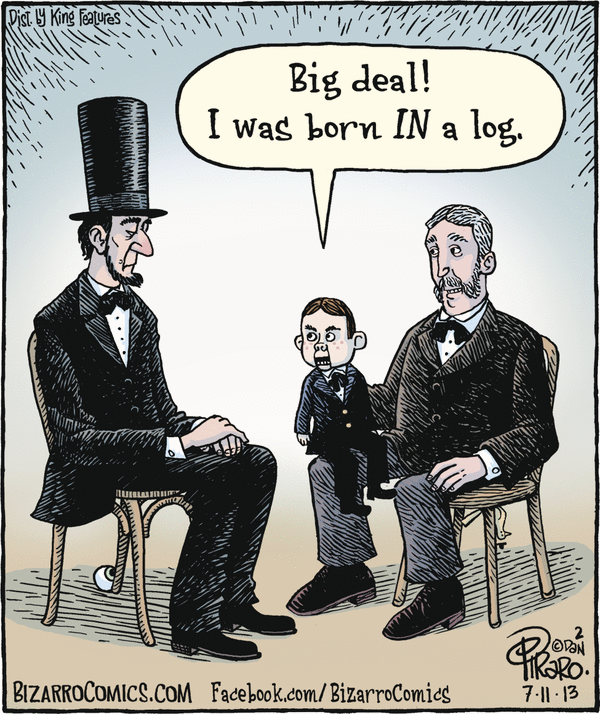 Chuck's Fun Page 2: A dozen Bizarro cartoons