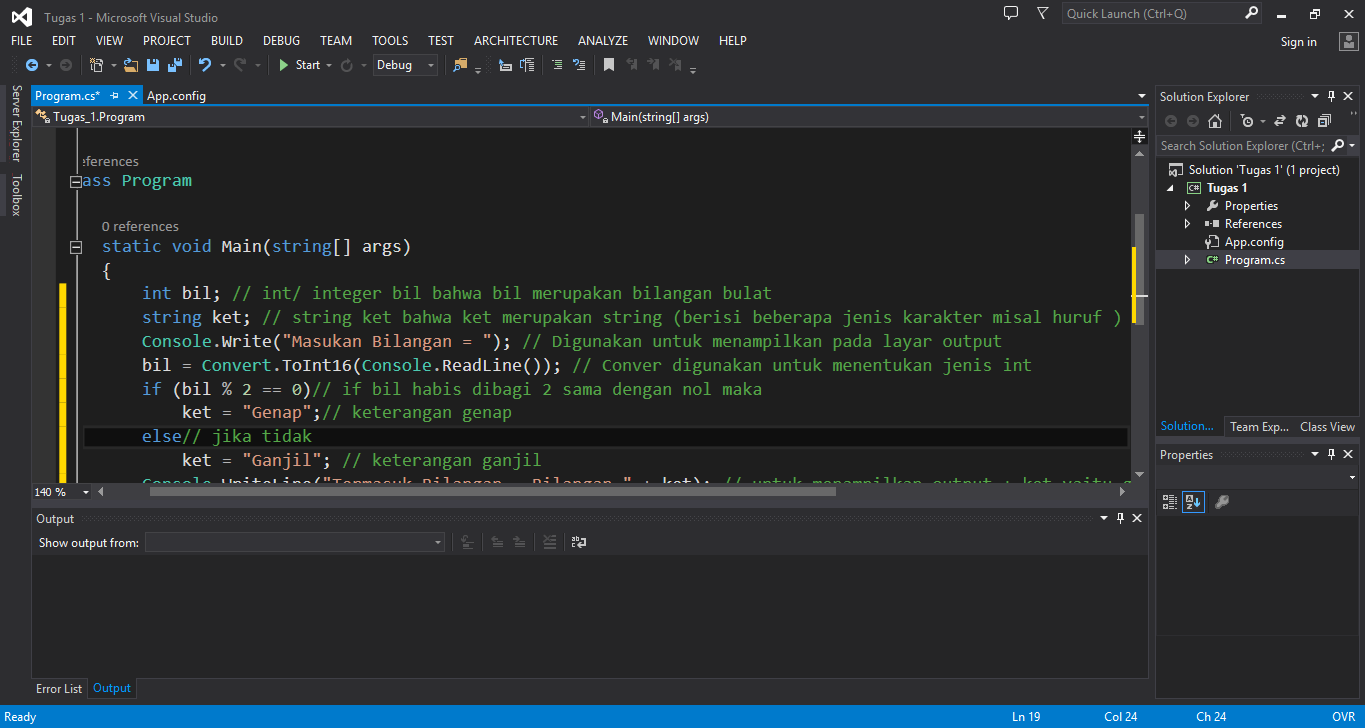 Program Ganjil Genap C# Beserta Flowchartnya
