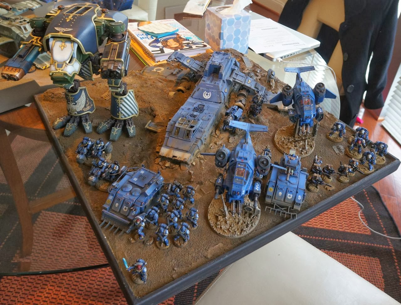Finally finished Titan : r/Warhammer40k