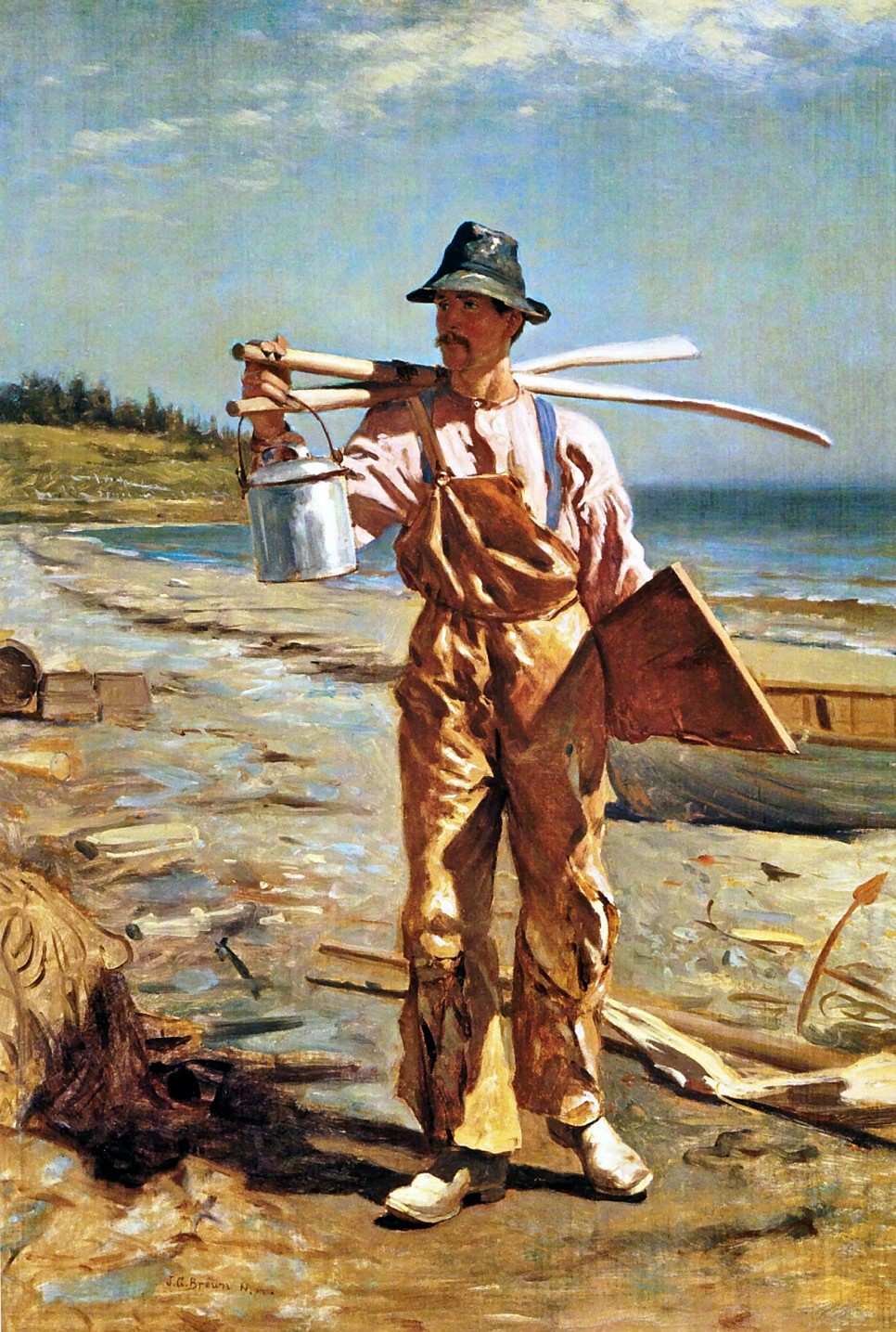 John George Brown | Pittore di genere | Tutt'Art@ | Masterpieces