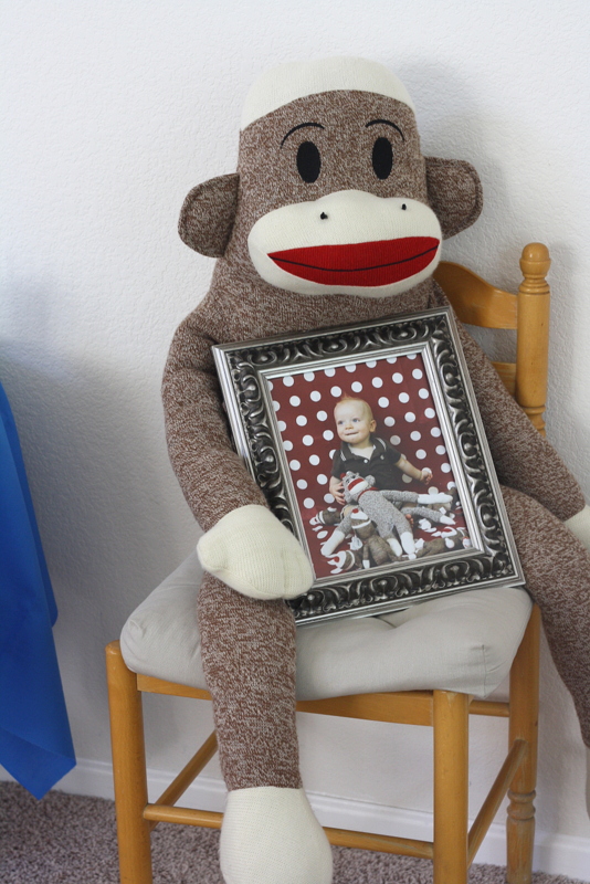 The Tanner Family: Little Will's Sock Monkey Birthday Party