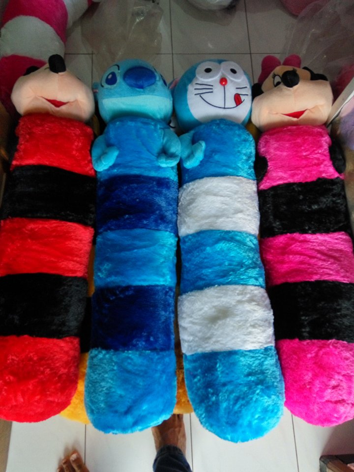 Jual Boneka Murah Surabaya: Boneka Guling Karakter Lembut Lucu