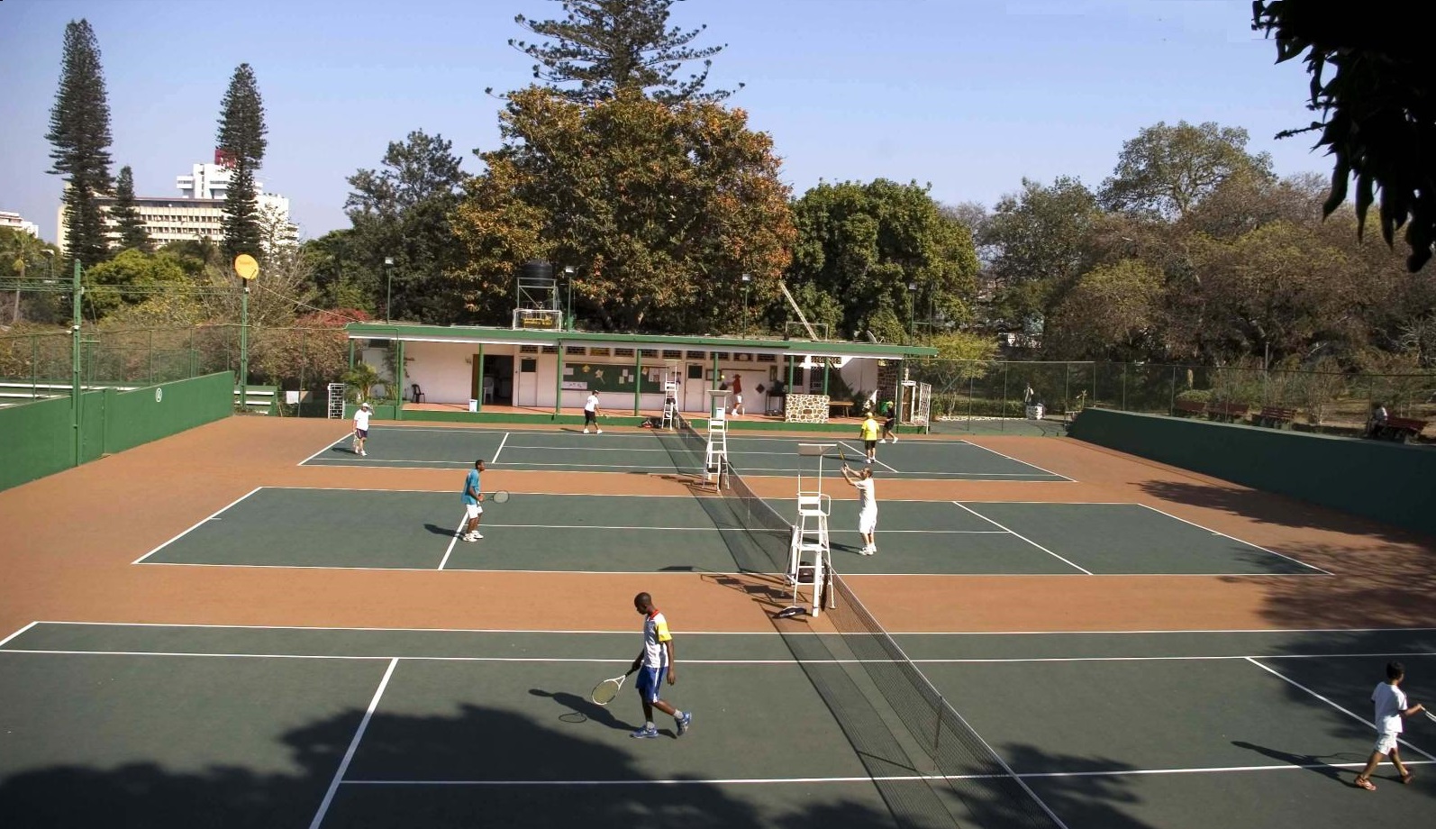 Jardim botânico, actual Tunduru: Clube de Ténis, parte 1 (18/)