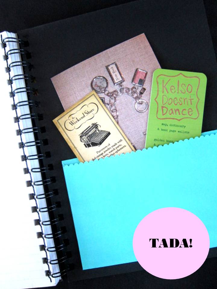 blah to TADA!: Paper Pockets