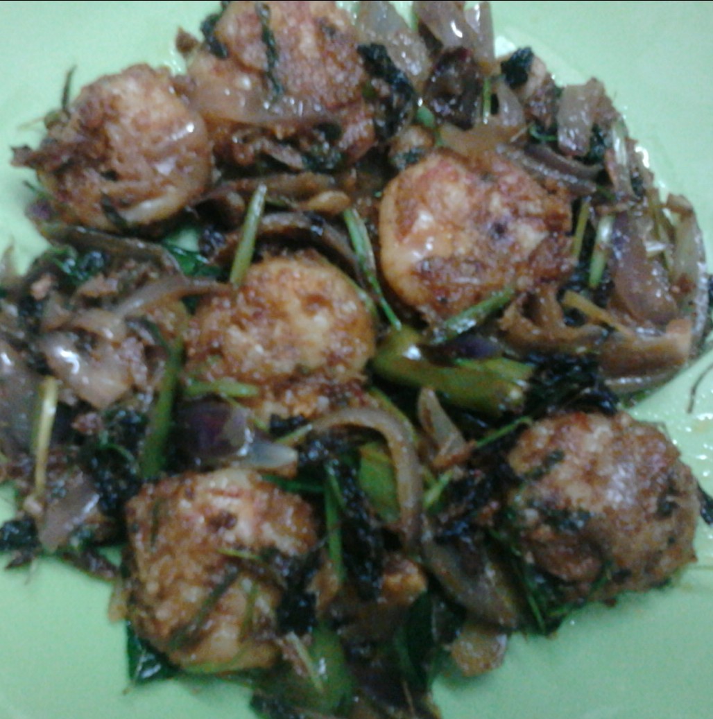 DELICIOUS FOOD RECIPES : CHILLY ZHINGA FRY