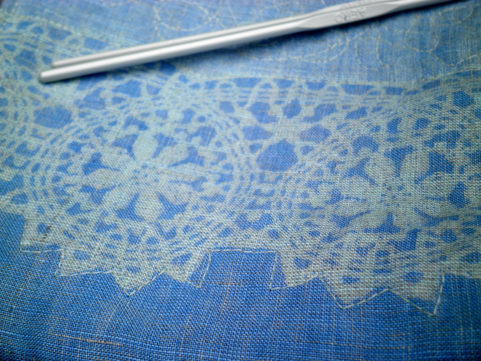 nz green buttons: Inko dye - part 1