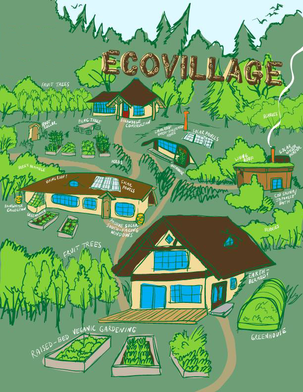 Casa Mea de la Munte: M-am decis, ma mut din oras intr-un sat ecologic