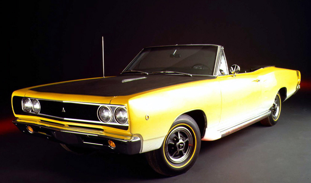 Just A Car Guy: convertible Super Bee with yellow stripe tires, the ...