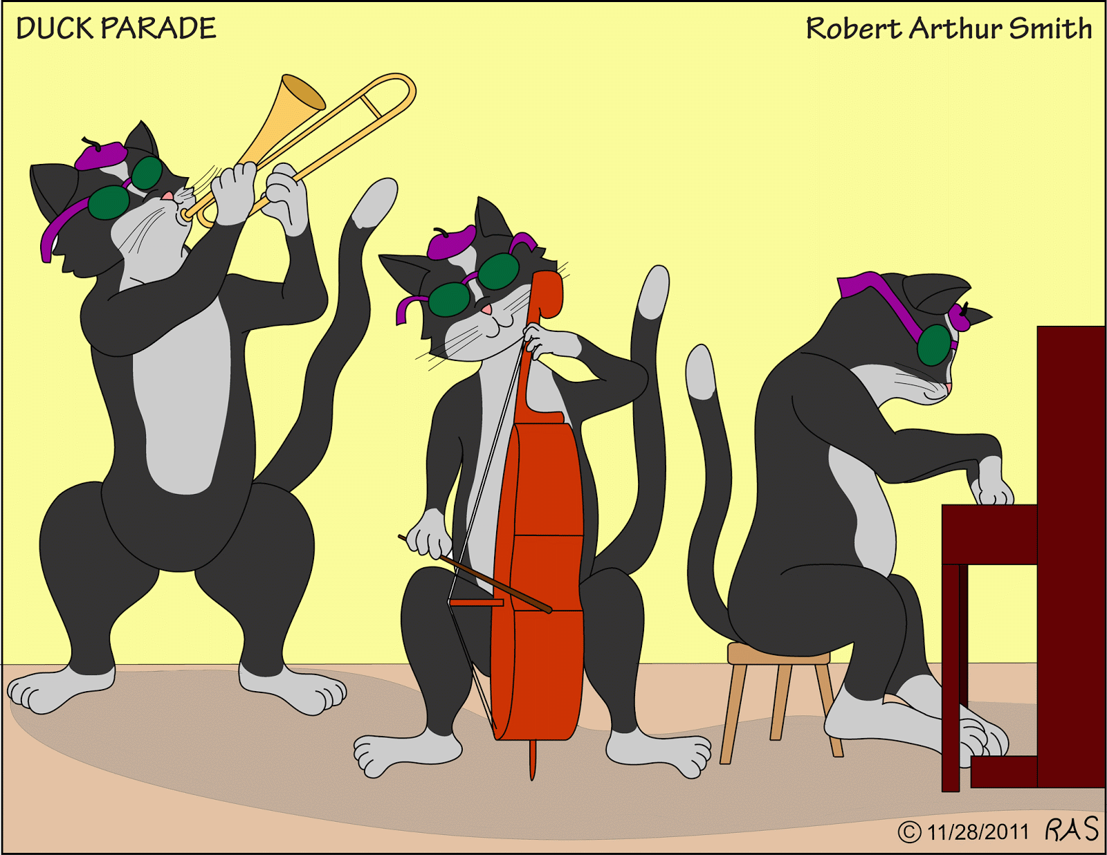 Duck Parade Comics: Bop Cats