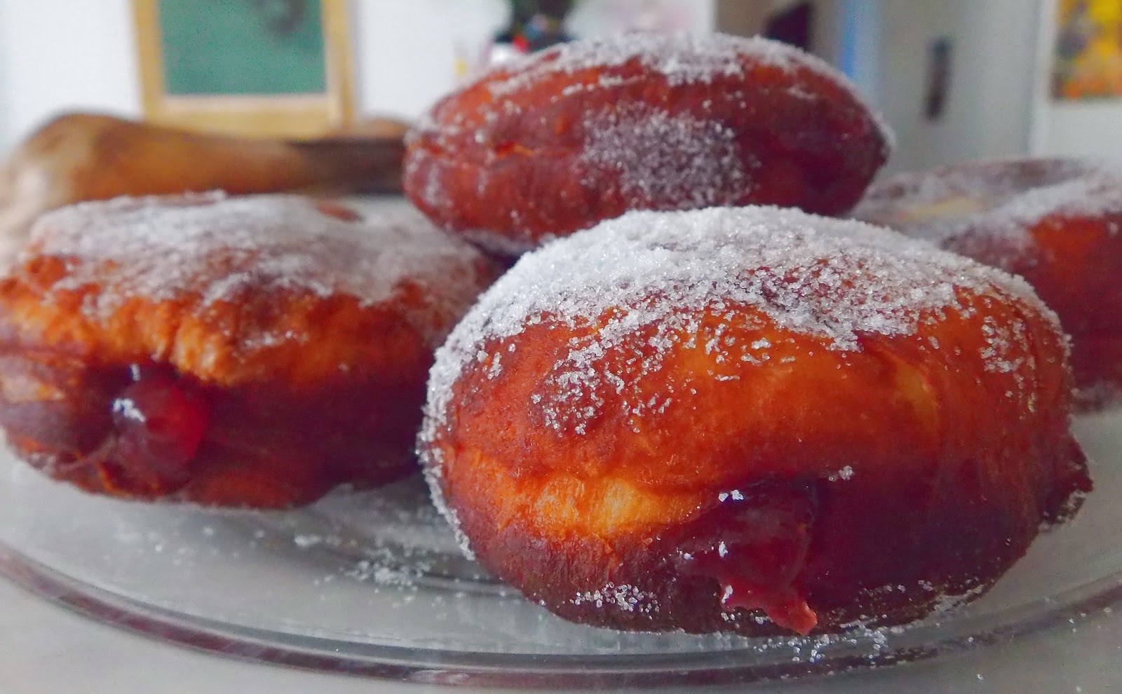 GATEAU GAGA - Love cakes: Beignet à la confiture de fraise