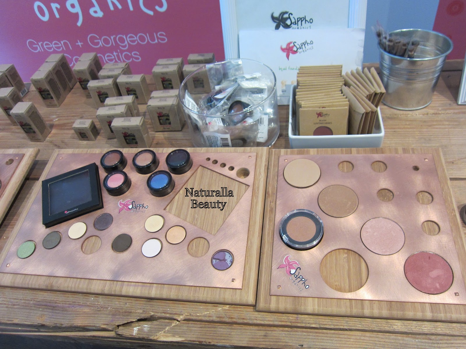Sappho Cosmetics Makeover at The Detox Market - Naturalla Beauty
