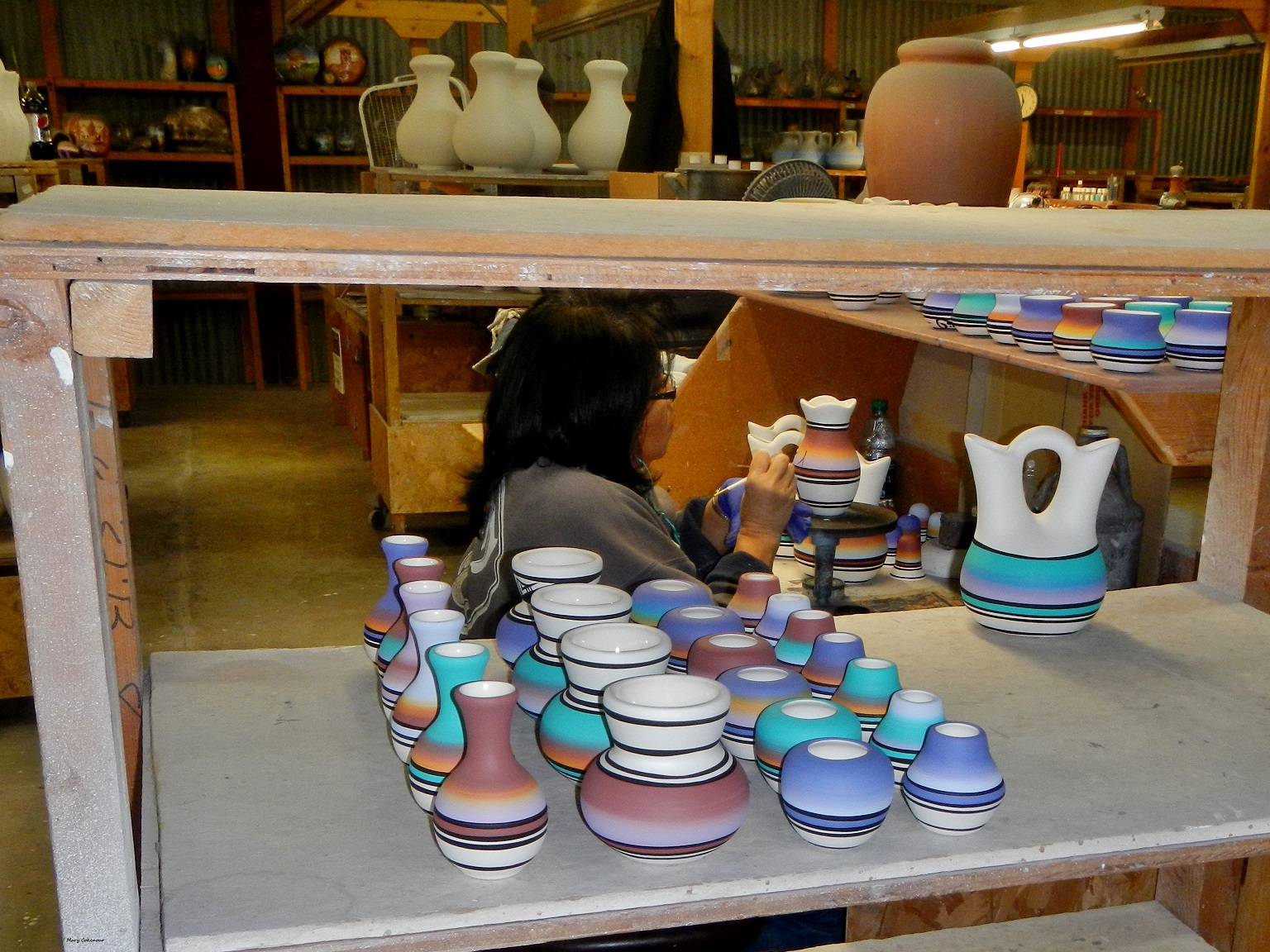The Southwest Through Wide Brown Eyes: Native Beauty of Cedar Mesa Pottery.