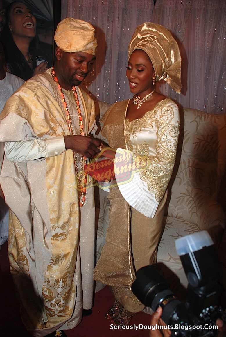 THE FIRST KISS AND ALL THE FANFARE AT FUNKE FOWLER AND ABI KUKU'S ...