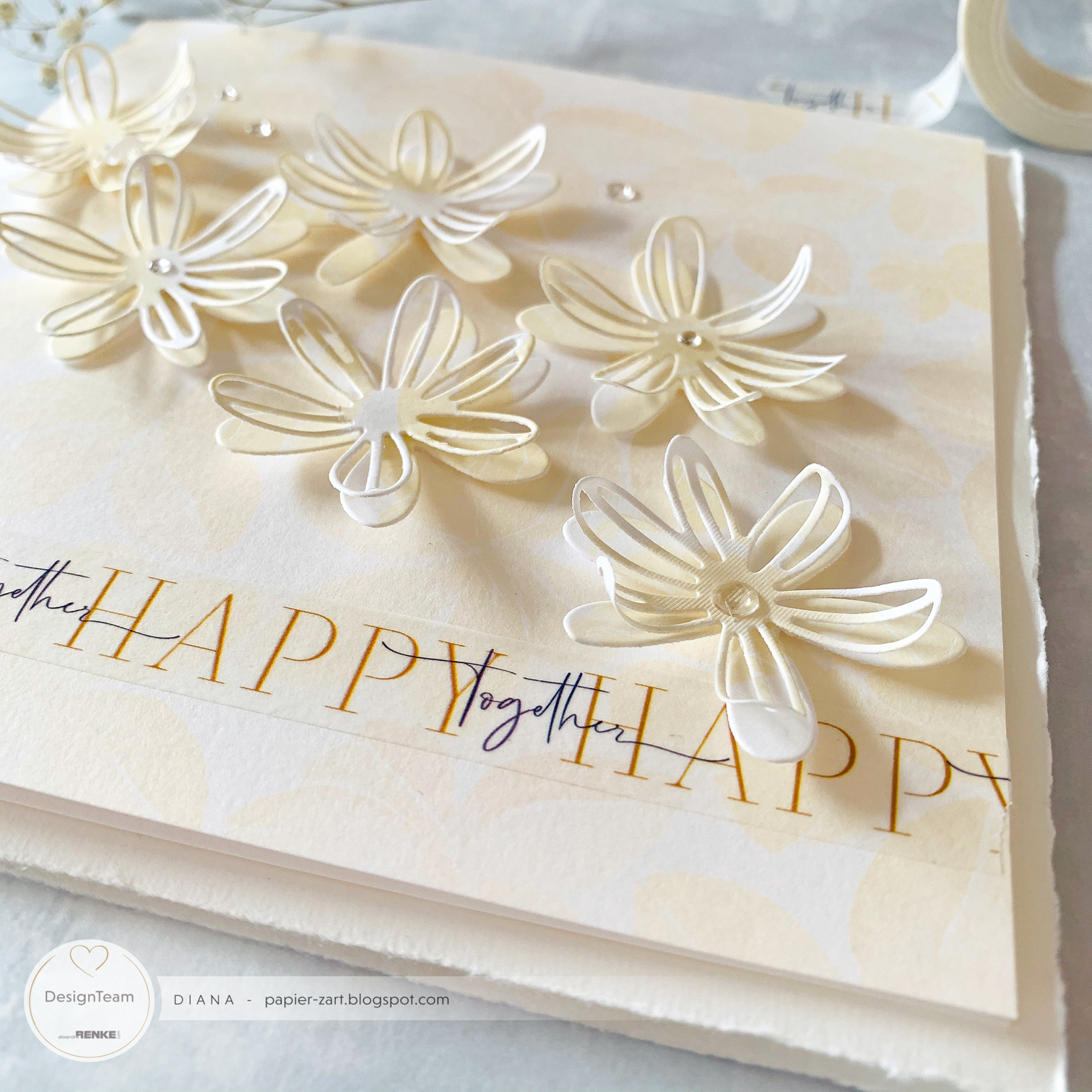 papierZART : Blooming Card