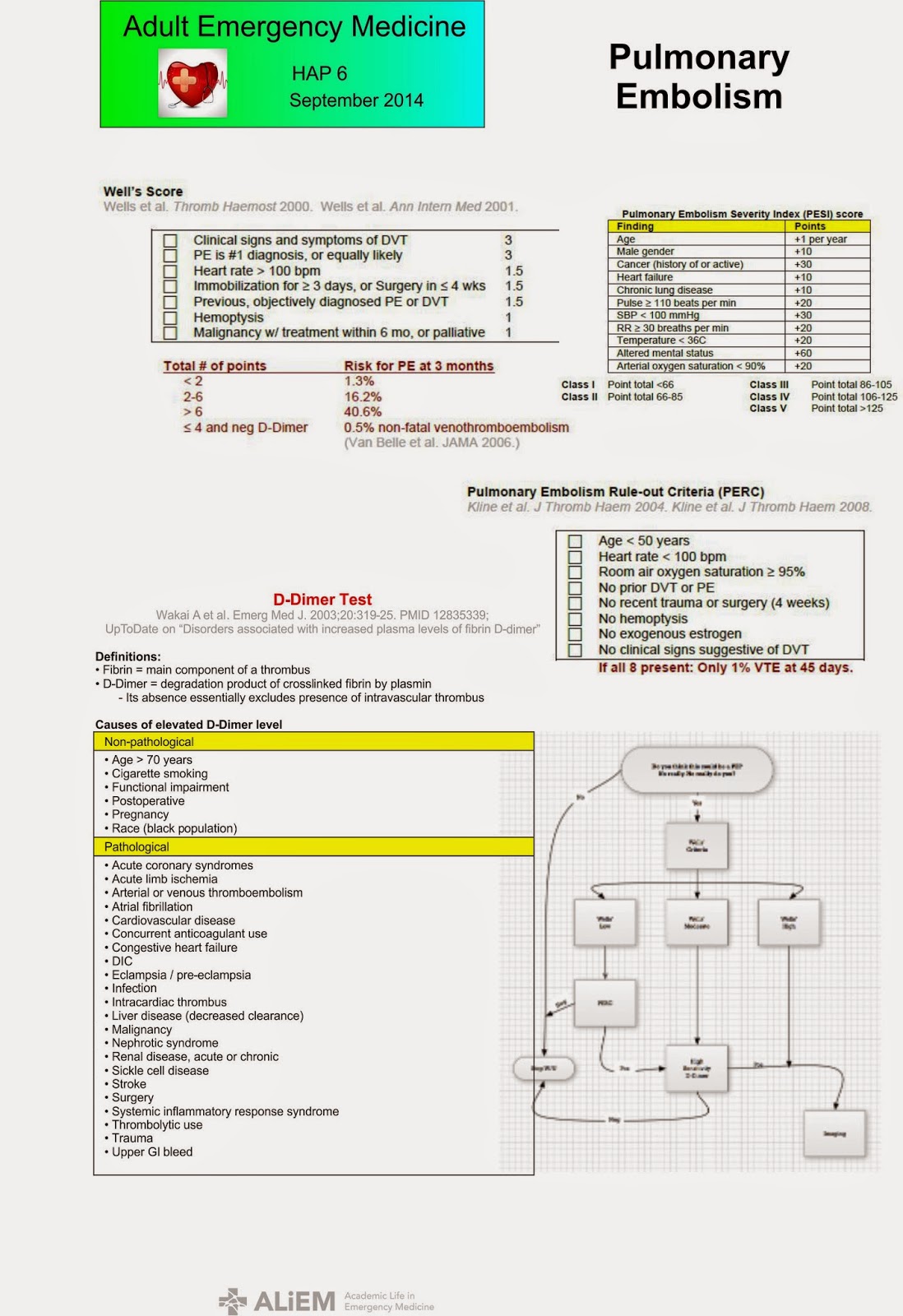 Adult Emergency Medicine: Pulmonary Embolism