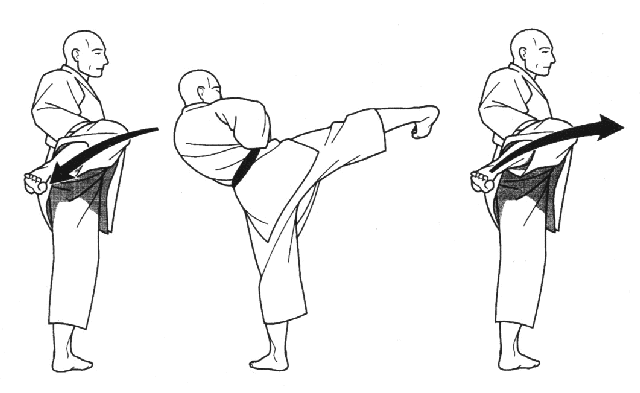 Karate: Mawashi Geri