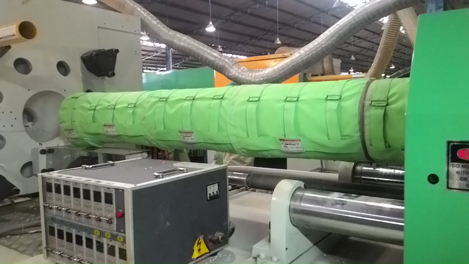 INSULATION COVER (COVER BARREL) | Injection Molding & Extruder parts