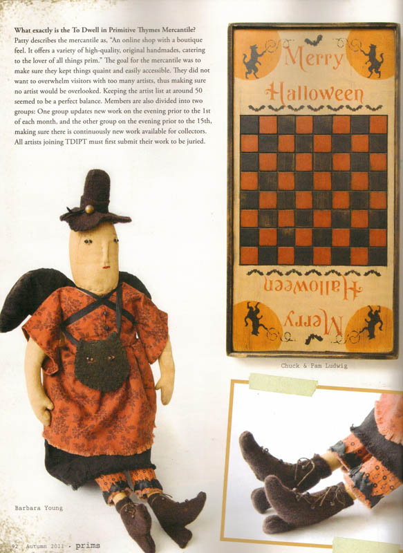 Brady Bears Studio: The new Winter Issue of PRIMS, I have 2 articles!!!