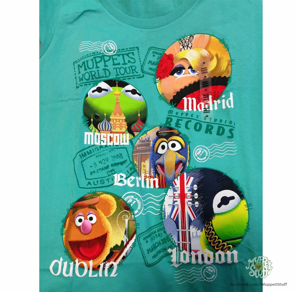 Muppet Stuff: Disney Store: Muppets World Tour Women's Shirt